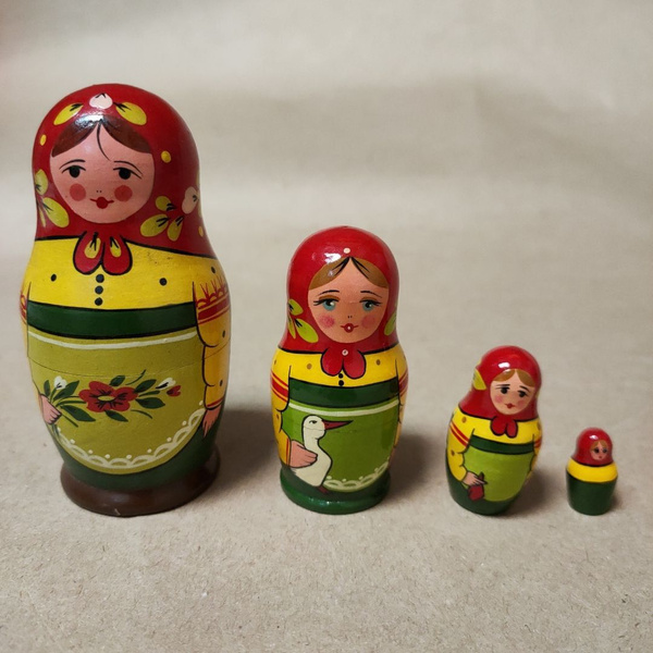 Матрешка винтажная Виданов СССР купить по низким ценам в интернет ...
