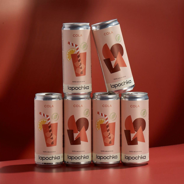Натуральная кола LAPOCHKA Cola 6 x 0,33 мл - купить с доставкой по выгодным ценам в интернет ...