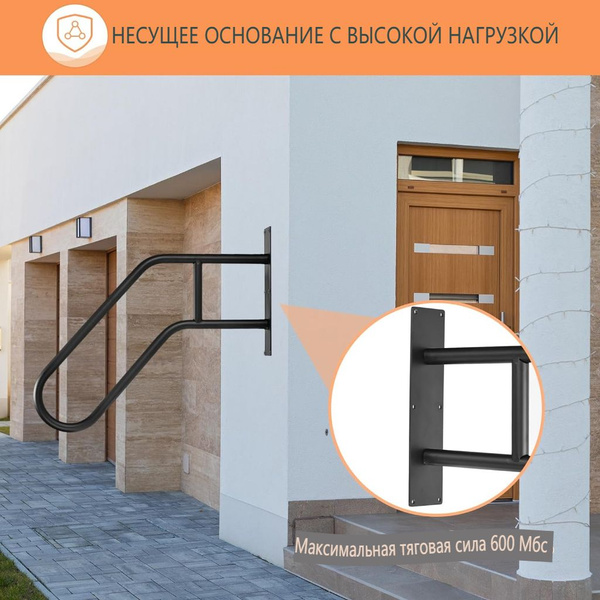 Настенные поручни для наружных лестниц U образные лестничные поручни от