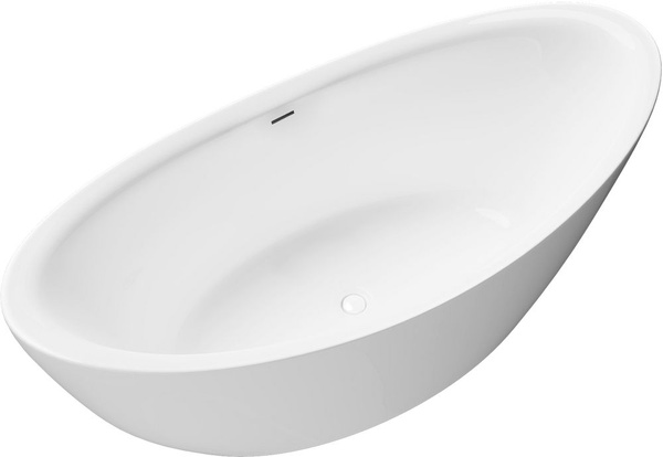 Акриловая ванна Grossman Galaxy GR-1402 180x85, отдельностоящая ...