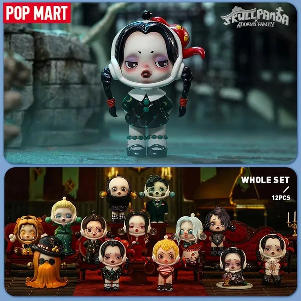 POP MART Skullpanda /Wednesday Addams Family/ПОП МАРТ Фигурка 1 шт ...