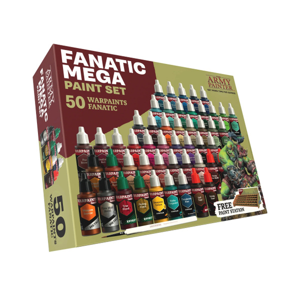 Набор красок Army Painter Warpaints Fanatic: Mega Set - купить с ...