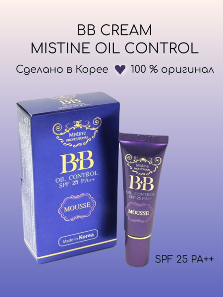 Mistine BB-крем для лица "Контроль жирности" SPF25 - купить с доставкой по выгодным ценам в ...