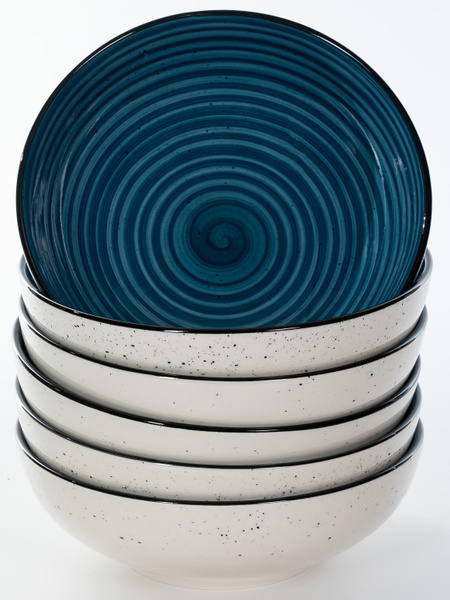 Набор тарелок Lux Farfor, Керамика, диаметр 20 см - купить по низким цене в интернет-магазине ...