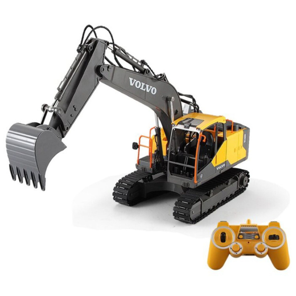 Радиоуправляемый экскаватор Double Eagle Volvo EC160E, ковш, масштаб 1: ...