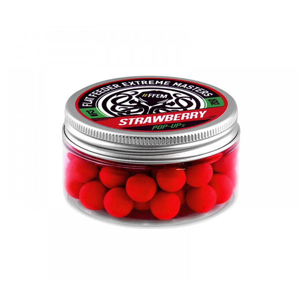 Плавающие бойлы FFEM Pop-Up Strawberry (Клубника), 12mm - купить с ...