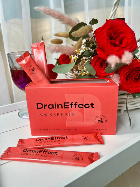 Draineffect RED Low Carb Дрейнэффект RED низкоуглеводный купить на OZON ...