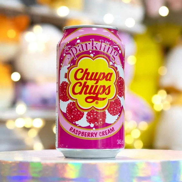 Chupa Chups Raspberry /Малина, (Корея) 345 мл, 12 шт - купить с ...