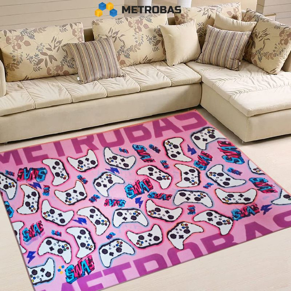 METROBAS Коврик для детской, Полиэстер, Розовый, 0.8 x 1.2 м - купить с ...