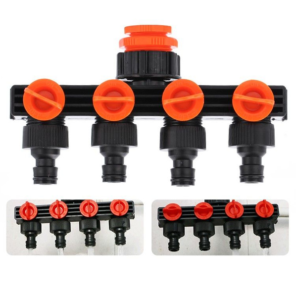 Разветвитель для шланга 4-х канальный регулируемый - купить с доставкой ...