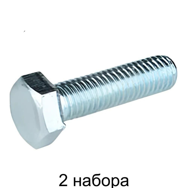 Болт M6 x 2 шт - купить по выгодной цене в интернет-магазине OZON (1561201850)