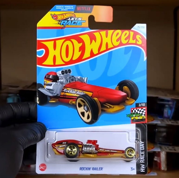 Машинка MATTEL 2024 H Alloy car model ROCKIN' RAILER - купить с ...
