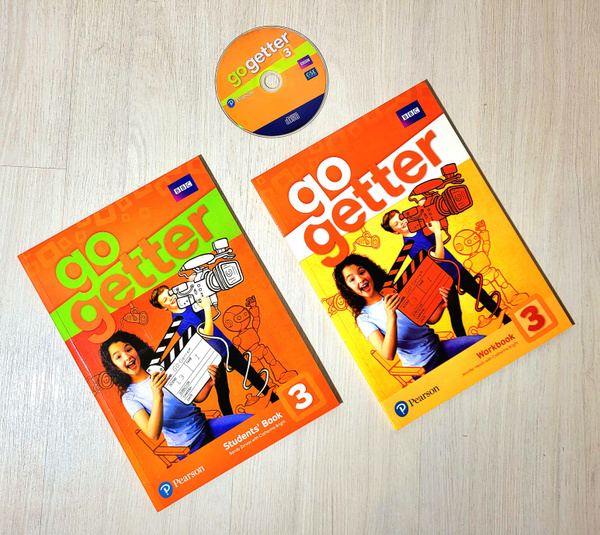 Go Getter 3, Учебник + рабочая тетрадь + диск | Zervas Sande - купить с доставкой по выгодным ...