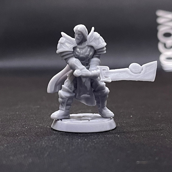 Характеристики Миниатюра для настольной игры / ДнД, DnD, Warcraft / Серебряная Длань #9 ...