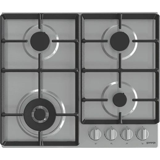 Газовая варочная поверхность Gorenje GW641EX, электроподжиг, чугунные ...