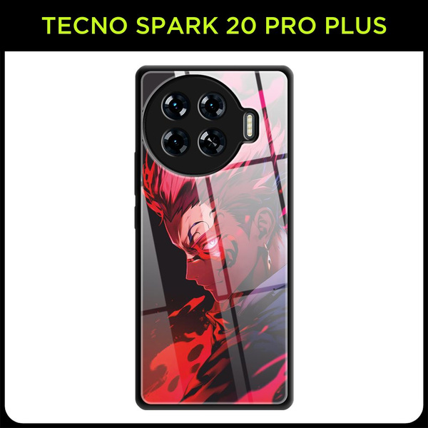 Вопросы и ответы о Стеклянный чехол на Tecno Spark 20 Pro Plus Текно Спарк 20 Про Плюс с
