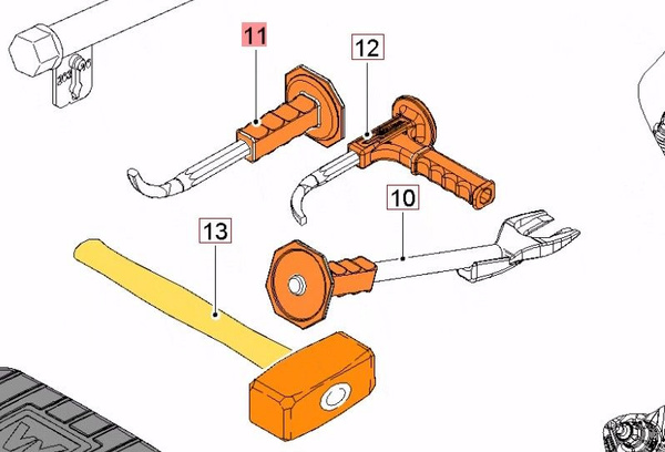 45275 Съемник резцов (Выколотка) WIRTGEN - купить с доставкой по ...