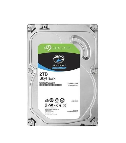 2 ТБ Внутренний жесткий диск Seagate SkyHawk HDD (Seagate SkyHawk HDD ...