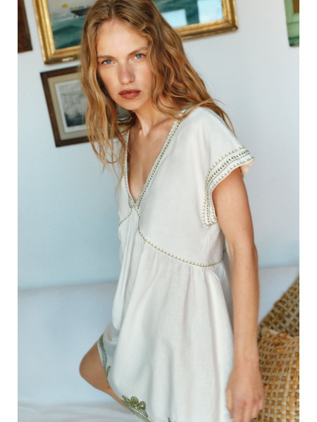 Платье Zara 7200/024, Женский, На любой сезон, размер 42 — купить в интернет-магазине OZON ...