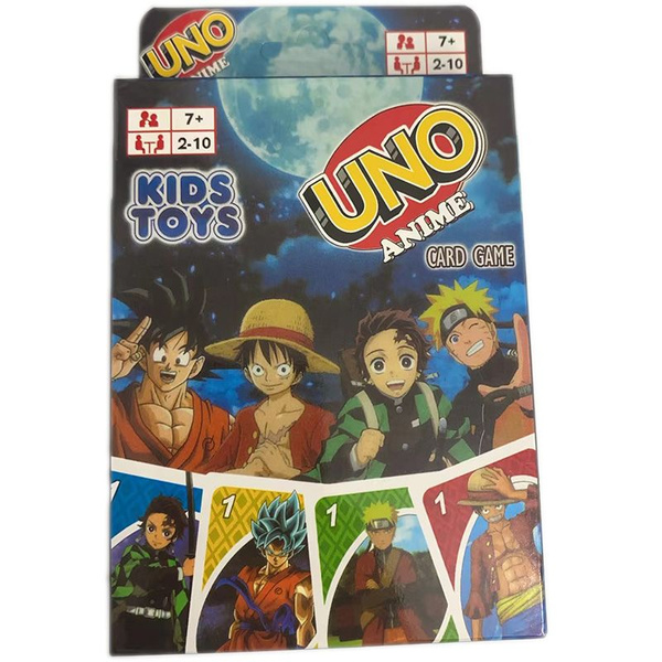 Настольная карточная игра Уно Аниме UNO anime kids toys - купить с ...