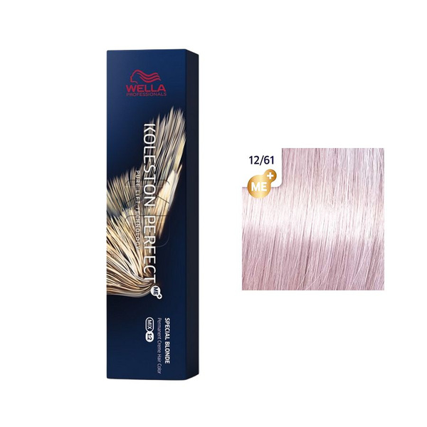 Wella Koleston Perfect ME+ 12/61 - Стойкая краска розовая карамель 60 ...