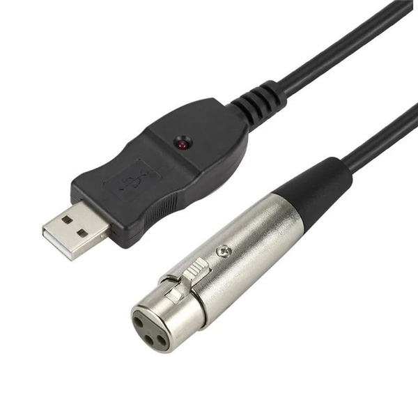 Кабель USB 2.0, XLR Sound Around 10819 - купить по низкой цене в интернет-магазине OZON (173835635)