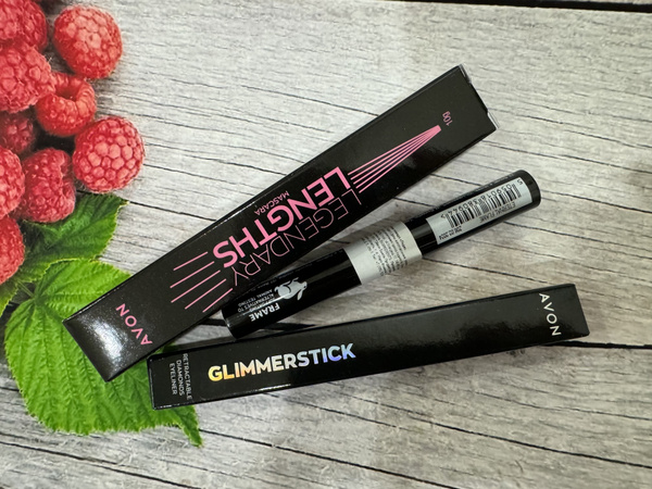 Avon glimmerstick 2 тушь+карандаш для глаз+помада - купить с доставкой ...