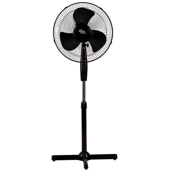 Вентилятор напольный OASIS VF-50PB черный купить по низкой цене с доставкой в интернет-магазине ...