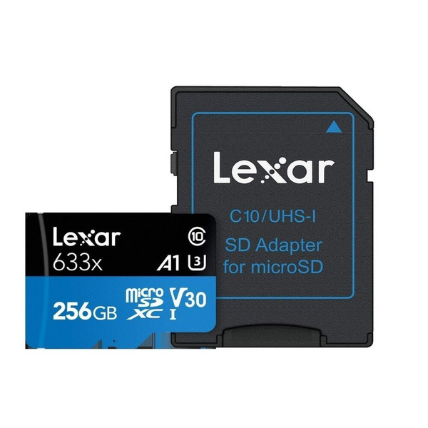 Lexar Карта памяти (LSDMI256BB633A) - купить с доставкой по выгодным ...