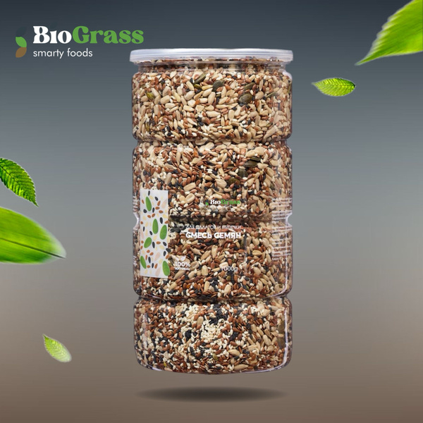Смесь семян для салатов и выпечки, Biograss 1000гр купить на OZON по ...