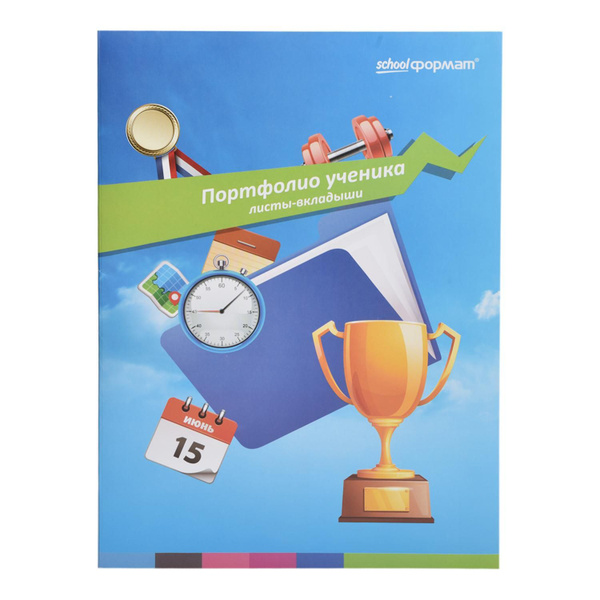 Вкладыши А4 schoolФОРМАТ в портфолио для мальчиков, начальных классов ...
