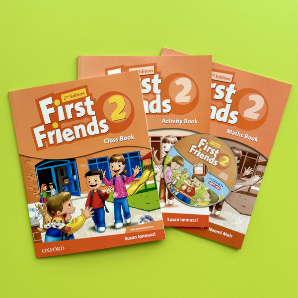 First Friends 2 (Second Edition): Student Book + Activity + Maths Book ...