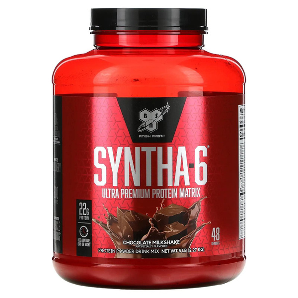 Гейнер BSN Syntha-6 2270г Шоколадно-молочный коктейль - купить с ...