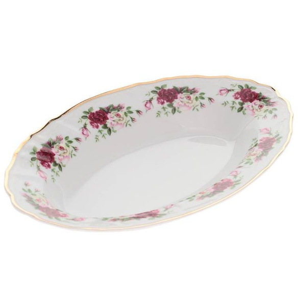 Блюдо Thun, Фарфор, диаметр24 см купить по низкой цене с доставкой в интернет-магазине OZON ...