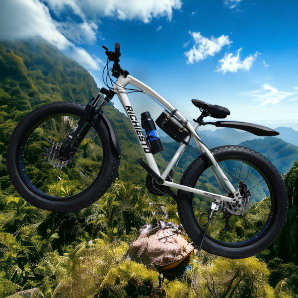 Велосипед фэтбайк Fatbike Richiesto 26" На спицах взрослый/подростковый ...