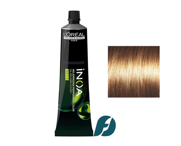 L'Oreal Professionnel iNOA 8 светлый блондин. Перманентный краситель ...