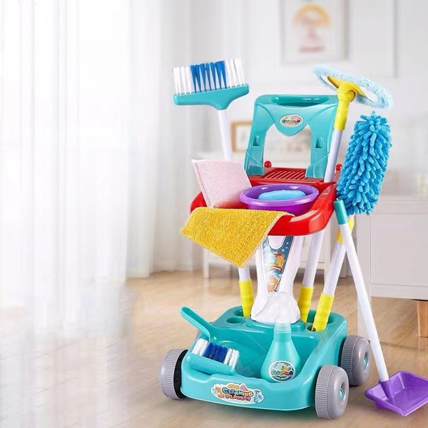 Детский набор для уборки / с пылесосом и аксессуарами / для девочек и ...