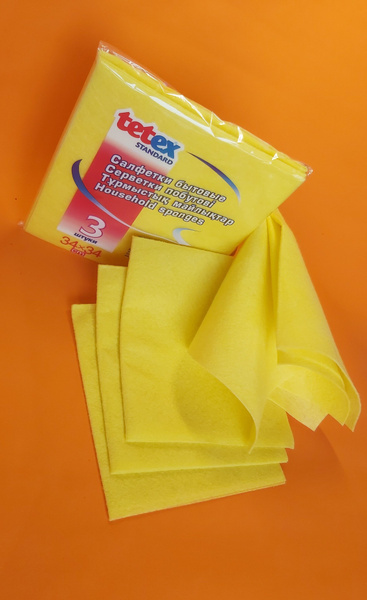 TETEX Салфетки для уборки, 30х34 см, 3 шт. купить на OZON по низкой ...
