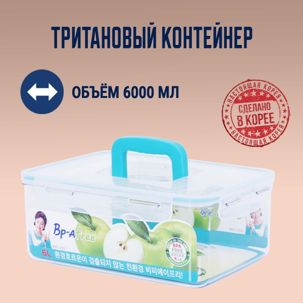 Контейнер пищевой Easyfilm, 310*118*226, объем 6000 мл - купить по выгодной цене в интернет ...