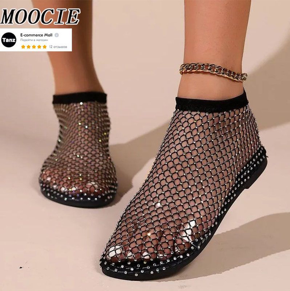 Сандалии Женский MOOCIE, размер 37 EVA Тонкая подошва Лето Без застёжки купить c доставкой на ...