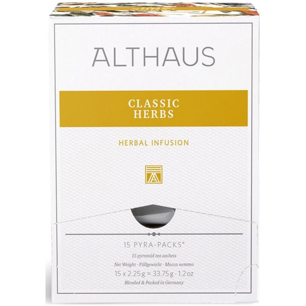 Althaus Чай травяной, Classic Herbs, 15 пакетиков купить на OZON по ...