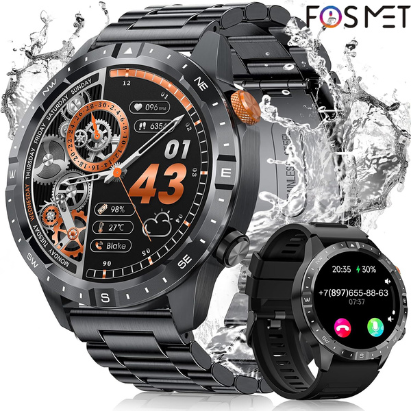 Купить смарт-часы FOSMET AK57, экран 1.43" - купить по низким ценам в ...