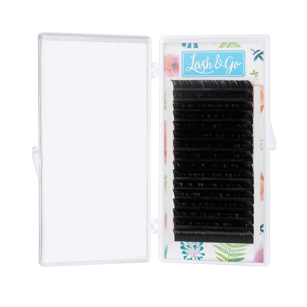 Черные ресницы Lash&Go 0,10 LC 13mm (16 линий) - купить с доставкой по ...