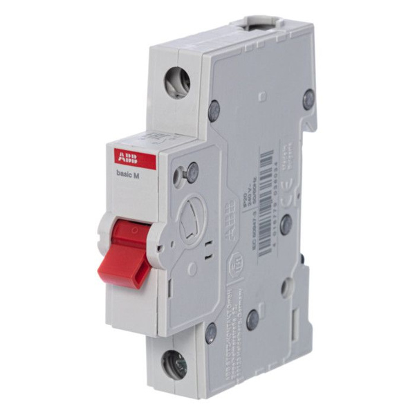 Выключатель нагрузки 1P 63A однофазный BMD51163 Basic M ABB (рубильник ...