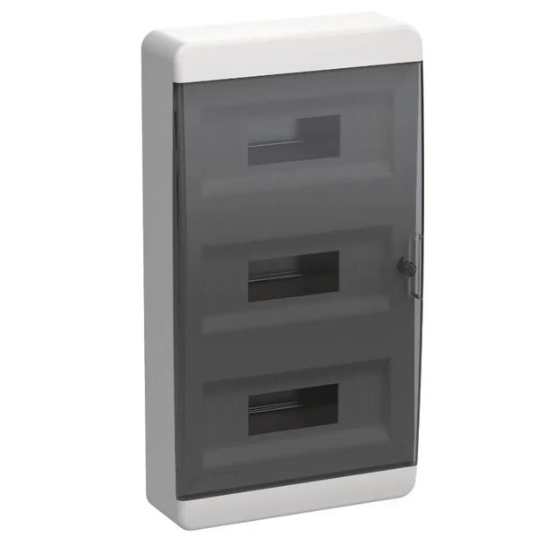 Щит распределительный навесной IEK 36 модулей IP41 пластик цвет белый купить на OZON по низкой ...