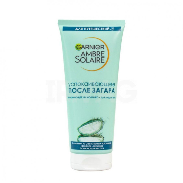 Молочко после загара для лица и тела GARNIER Ambre Solaire увлажняющее ...