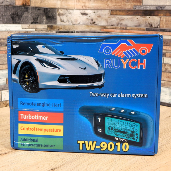 Автомобильная противоугонная система RUYCH TW-9010 с автозапуском ...
