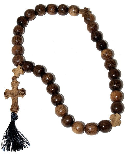 Четки деревянные из дуба, 50 зерен - купить с доставкой по выгодным ...