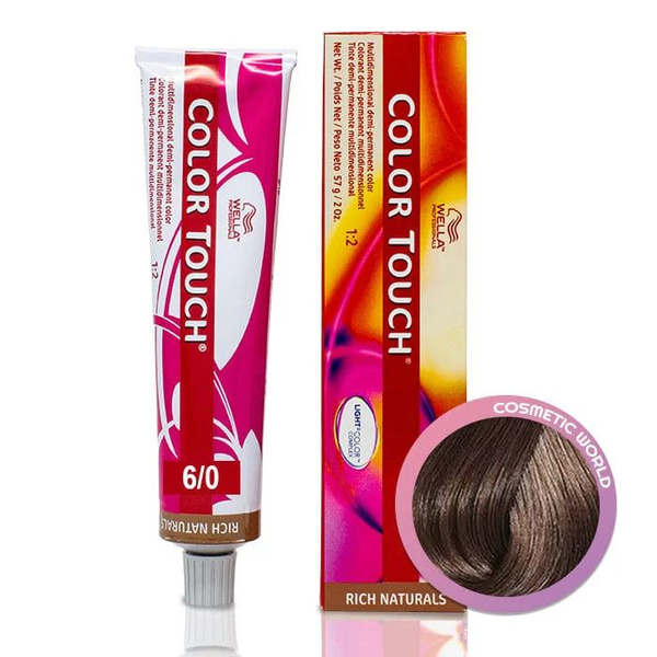 Краска Wella Color Touch 6-0 - купить с доставкой по выгодным ценам в ...