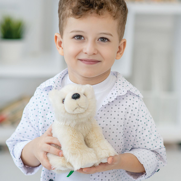 Мягкая Игрушка реалистичная Maxitoys Белый Полярный Мишка купить на OZON по низкой цене (846894324)